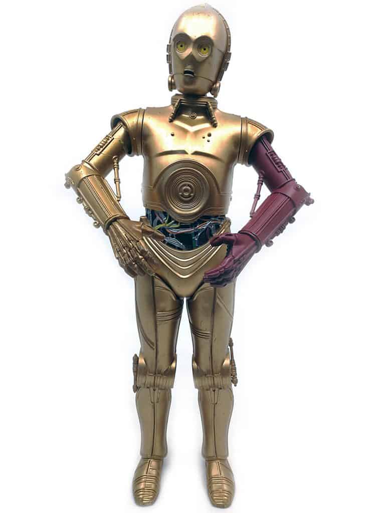 Red Arm C3PO - Star Wars - ReBots